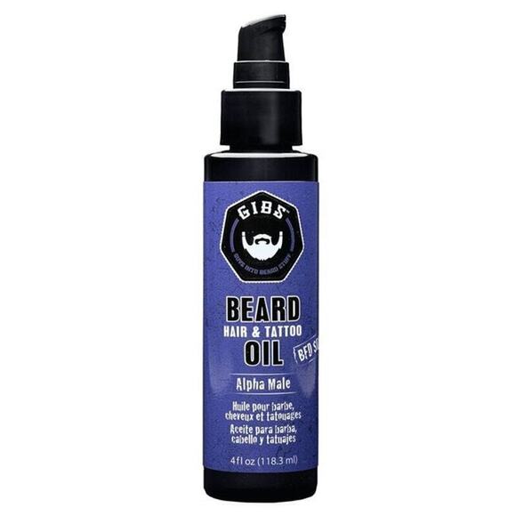 GIBS | Hair | Gibs Beard Hair Tattoo Oil Alpha Male 4 Floz | Poshmark
